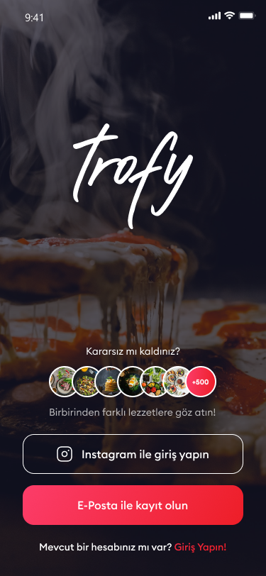 Trofy - Your Personal Food Recommendation App